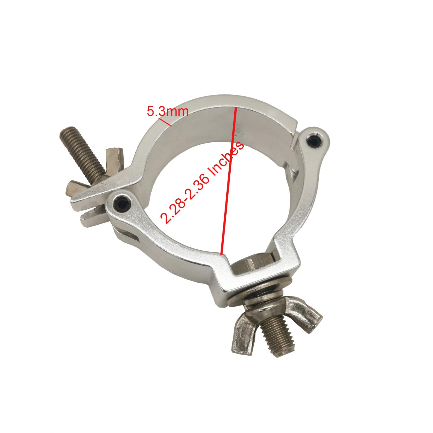 Snapklik.com : Lighting Clamp 2.28-2.36 Inches Truss O Clamps 220lbs ...