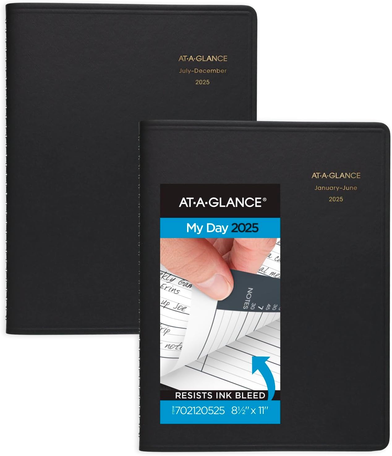Amazon.com: AT-A-GLANCE 2025 Appointment Book Planner, Daily, Eight ...