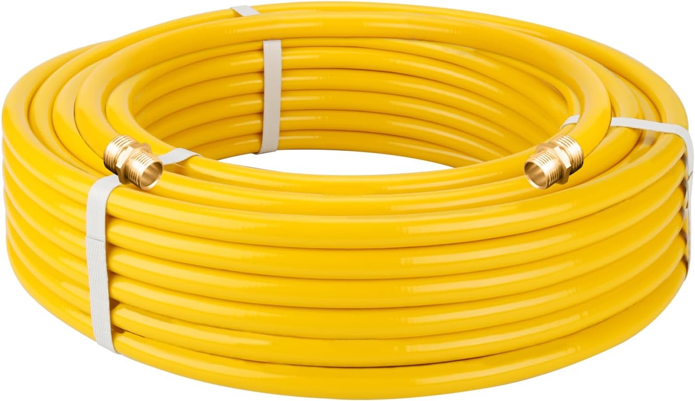 Amazon.com: Natural Gas Hose, Natural Gas Line, Flexible, CSST, 1/2 ...