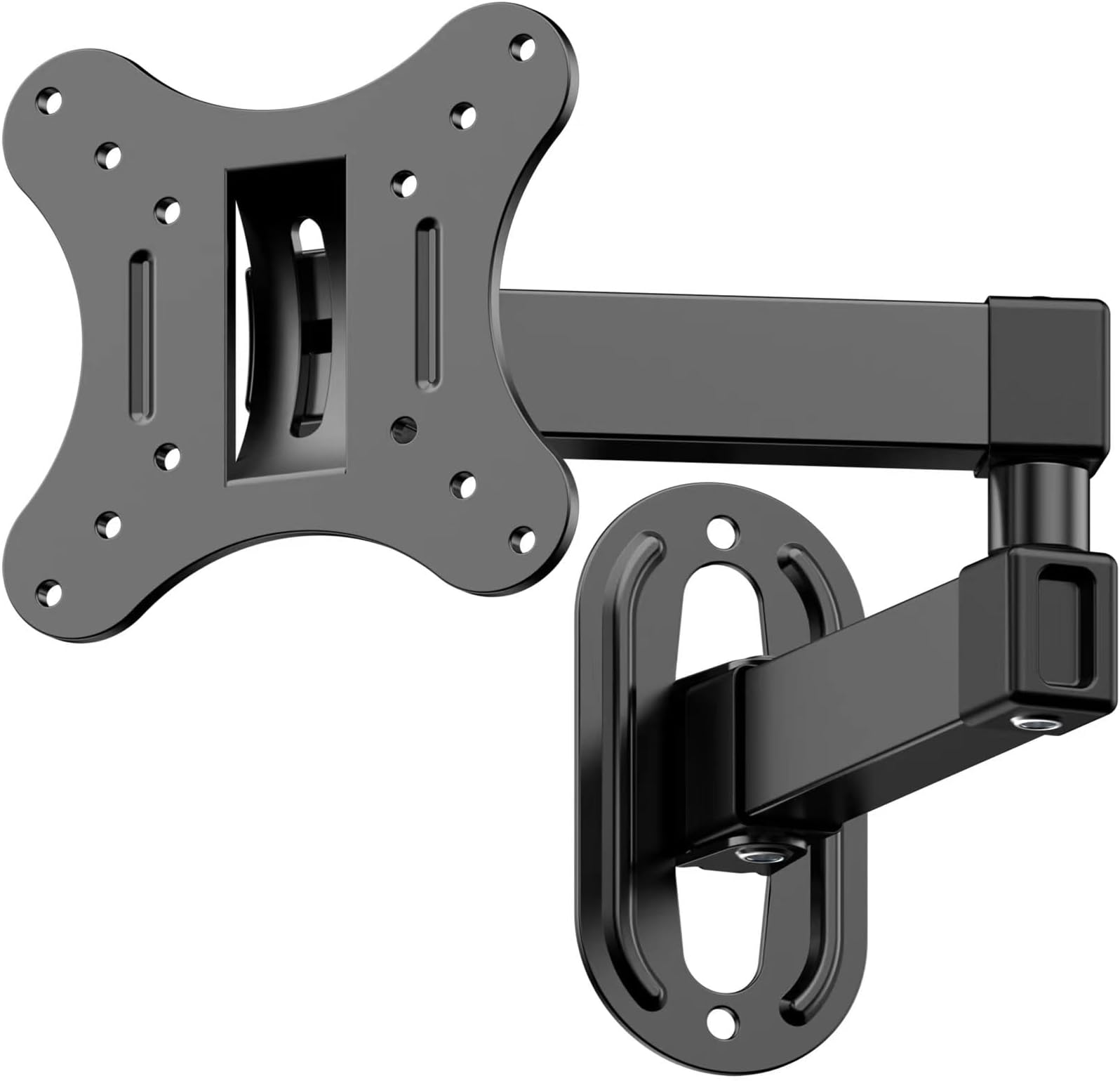 GLWIXY Monitor Wall Mount Most 14-27 inch TVs Computer,Full Motion Wall ...