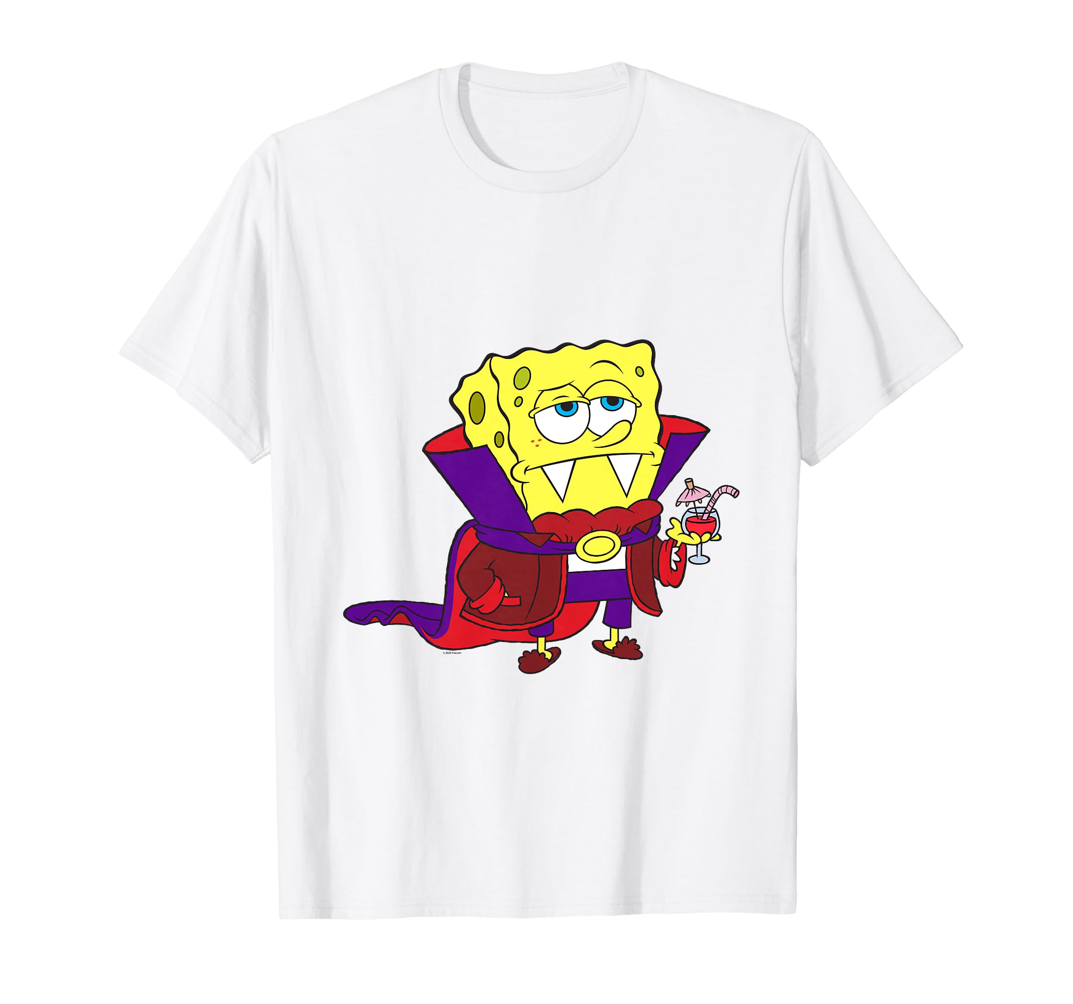 Amazon.com: Spongebob Squarepants Halloween Vampire Costume Drink T ...