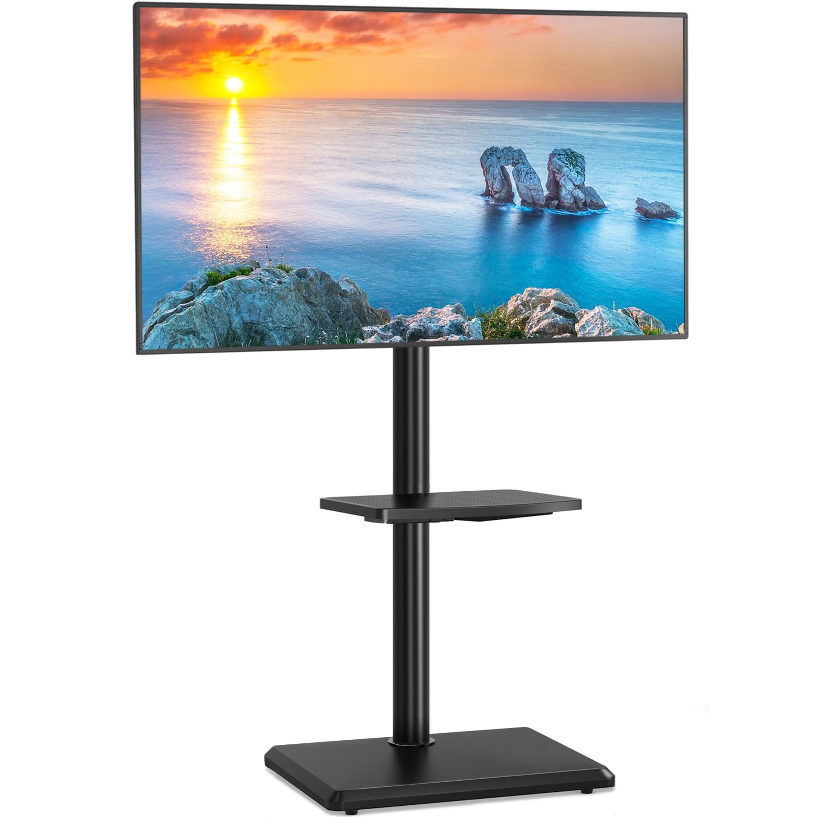 Amazon.co.jp: Rfiver TV Stand, High Type, TV Stand, Compatible with 27 ...