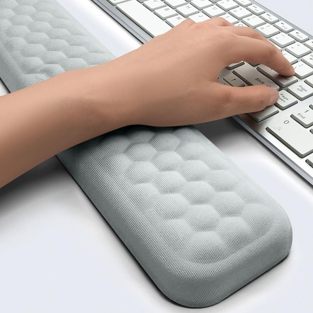 HOFASON Keyboard Wrist Rest, Ergonomic Keyboard Pad with PU Leather and ...