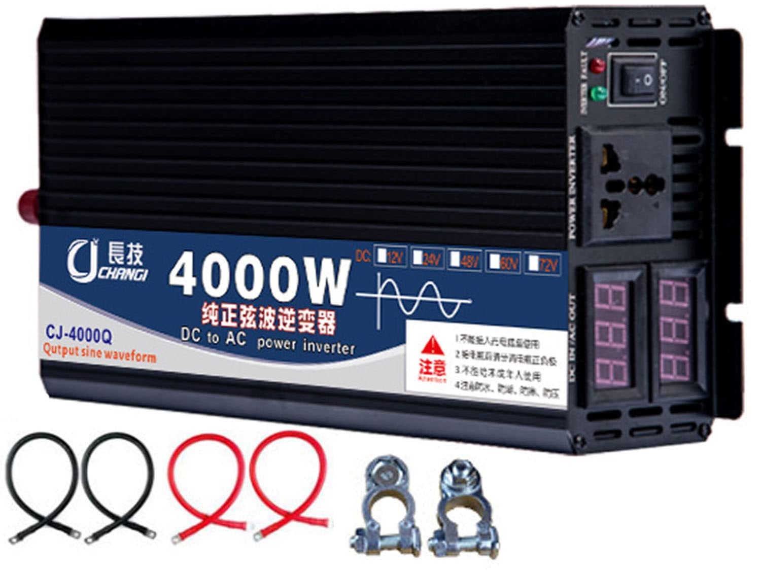 Intelligent Safe Protections Power Inverter 2200W 3000W 4000W 5000W ...