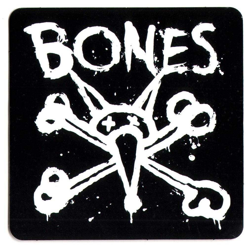 Amazon.com - Bones Wheels Skateboard Sticker - Sticker Graphic - Auto ...