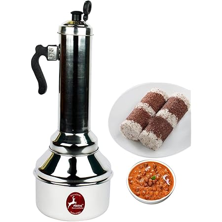 Nakshathra puttu Maker/puttu kudam/puttu Steamer Big 2 Plus 1 Stainless ...