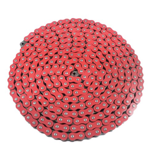 Factory Spec (FS-530-OR-118) Red 530-Pitch 118-Link Precut O-Ring Chain ...