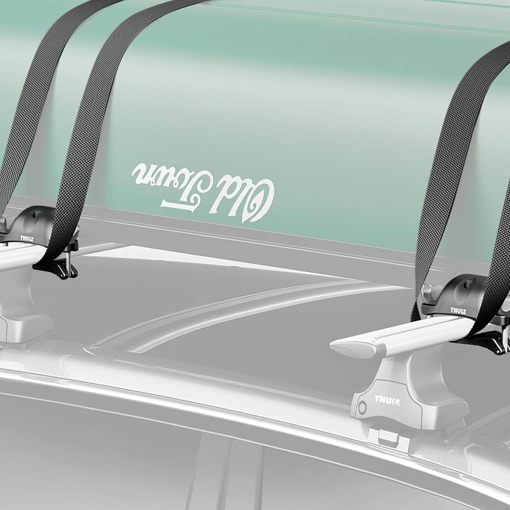 Amazon.com : Thule Portage Canoe Rack Black/Black One Size : Sports ...