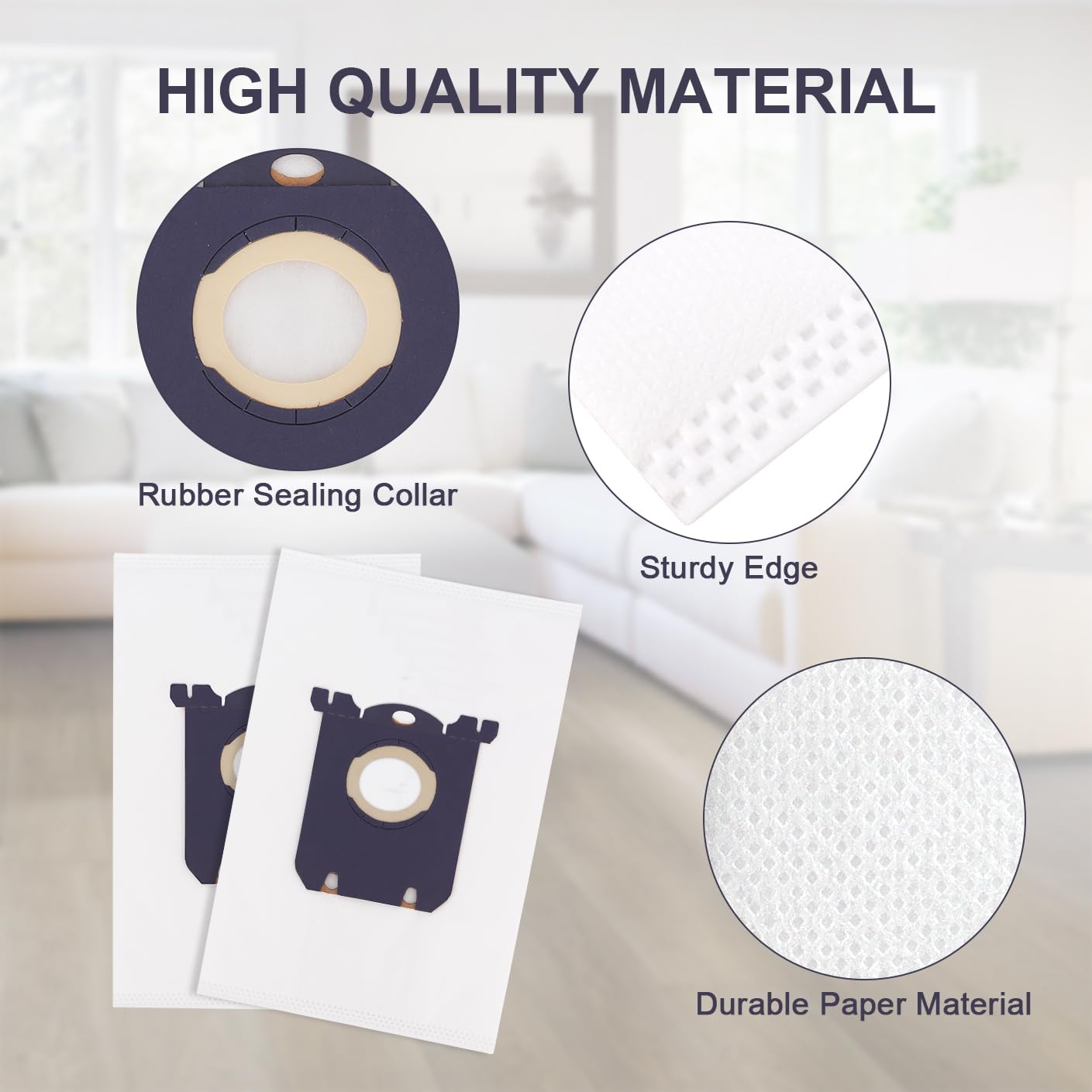 Snapklik.com : Replacement S Bags For Electrolux S-Bag Classic Vacuum ...