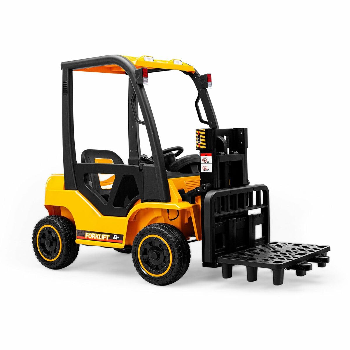 KIDBOT 12V Electric Forklift RC Car Vehicle Off Road Truck, Kid Ride-On ...