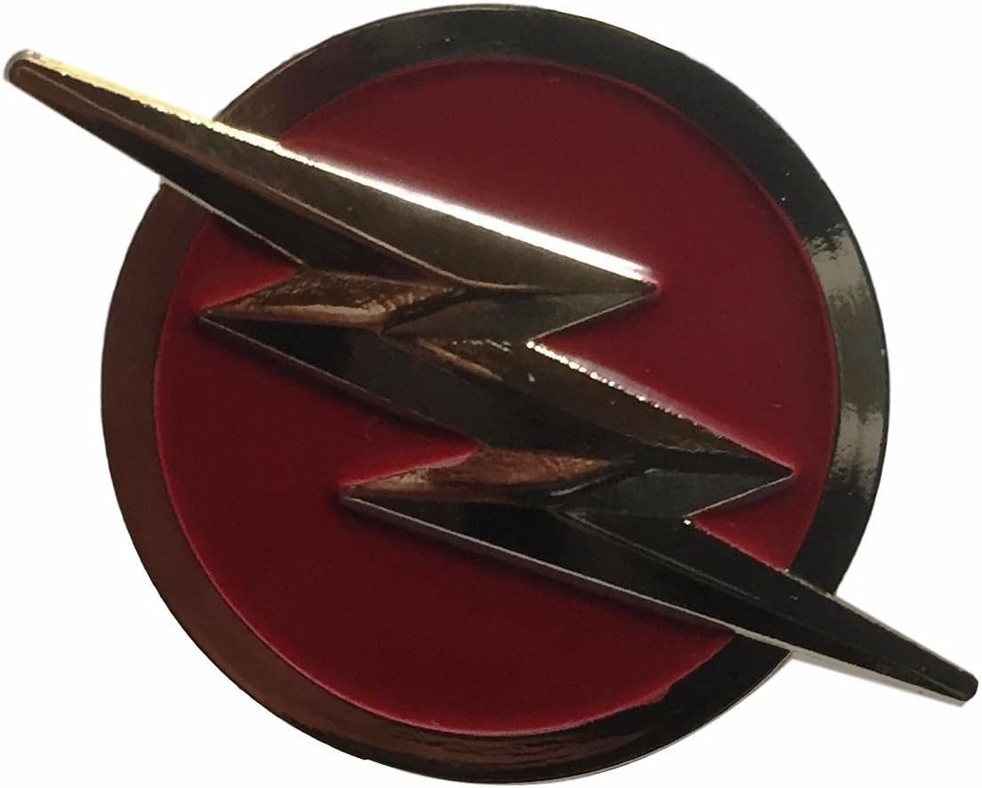 Amazon.com: DC's The Flash Shield Logo Metal Pin : Clothing, Shoes ...
