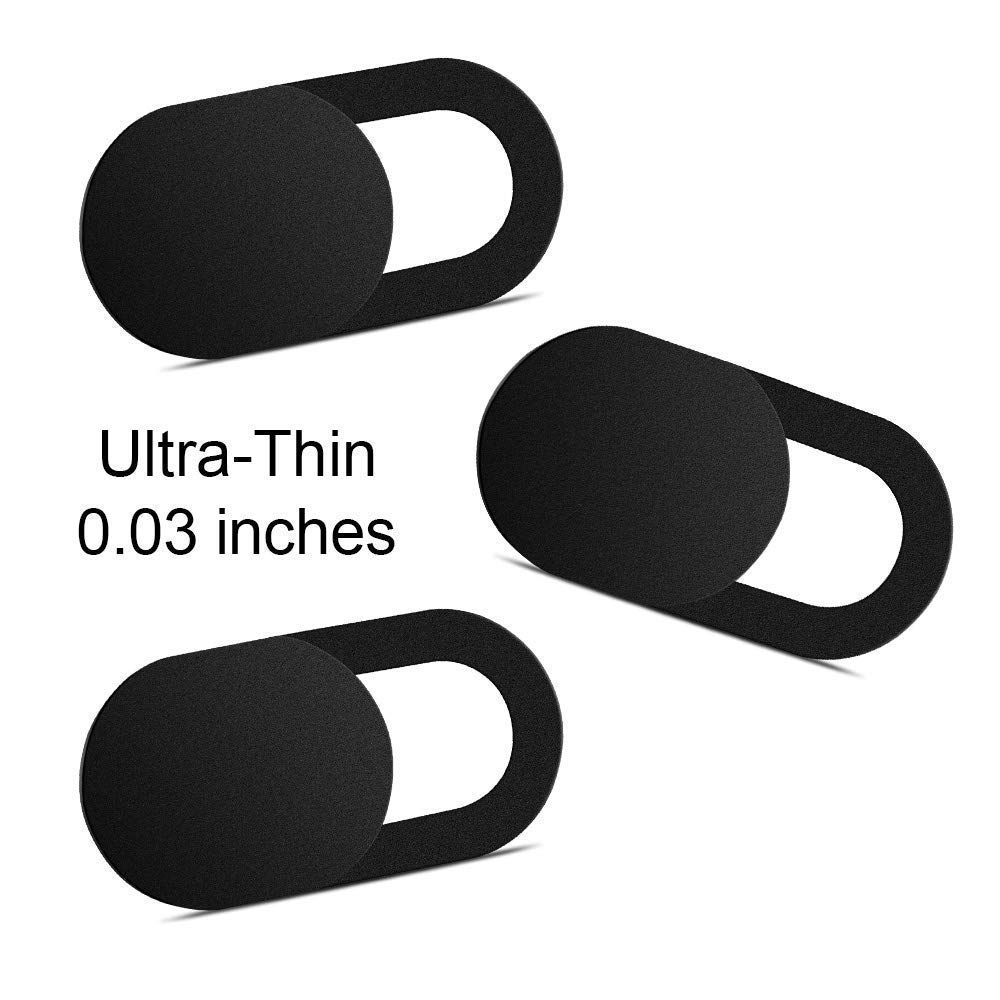 Webcam Cover 0.03in Ultra Thin (3 Packs), iRush Web Camera Cover for ...