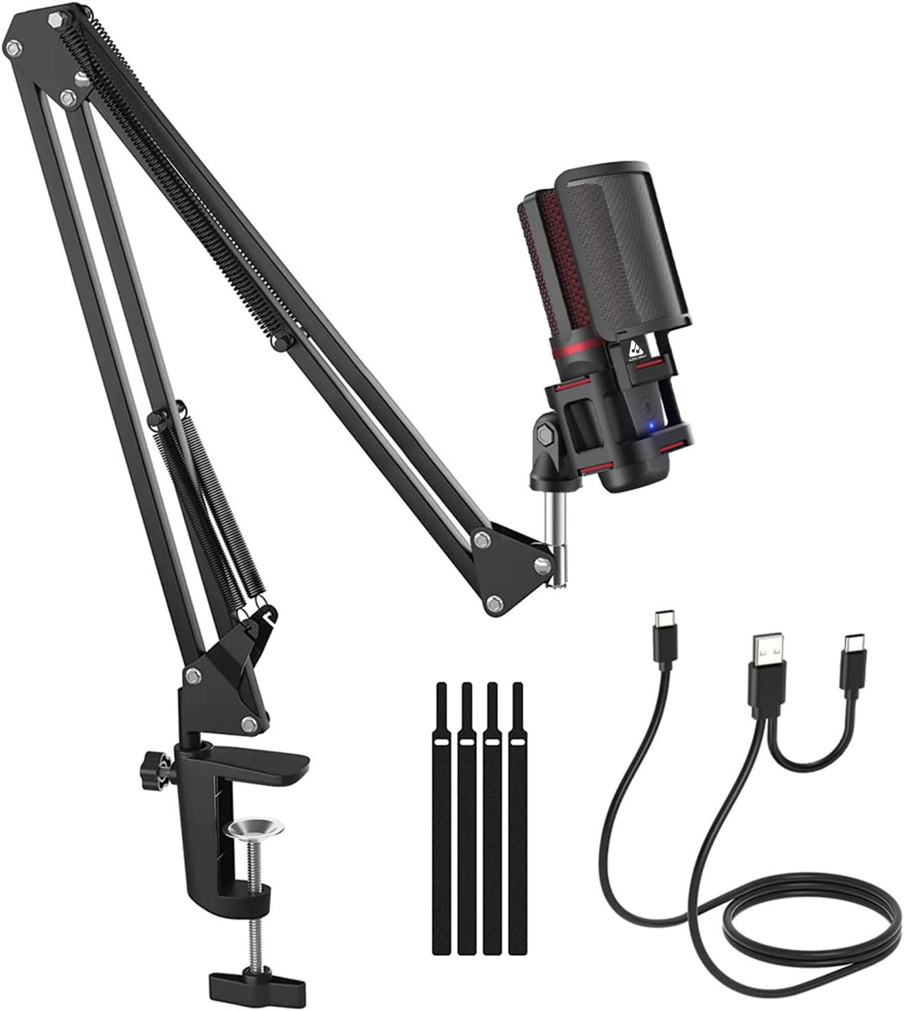 Audio Array USB Condenser Microphone for YouTube, Gaming, Meeting ...