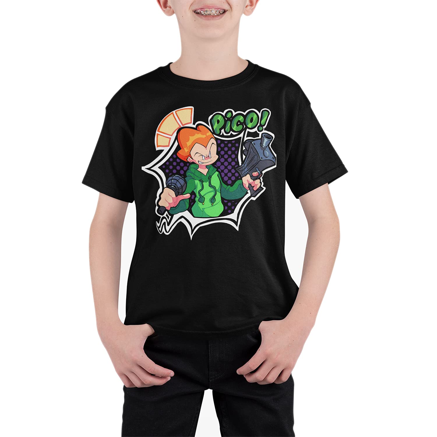 Buy Plus Size Fnf Shirt Pico, Friday Night Funkin Pico Shirt, Pico ...