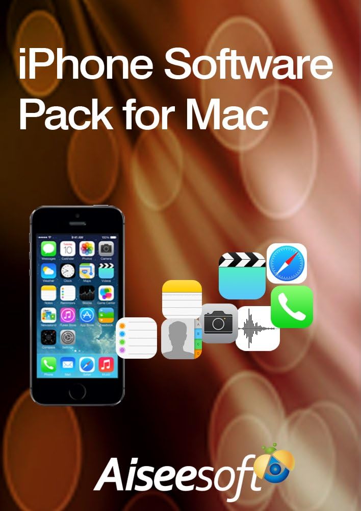 Amazon.com: Aiseesoft iPhone Software Pack for Mac [Download] : Software