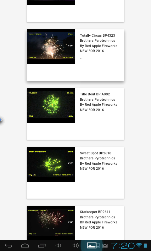 fireworks video - App on Amazon Appstore