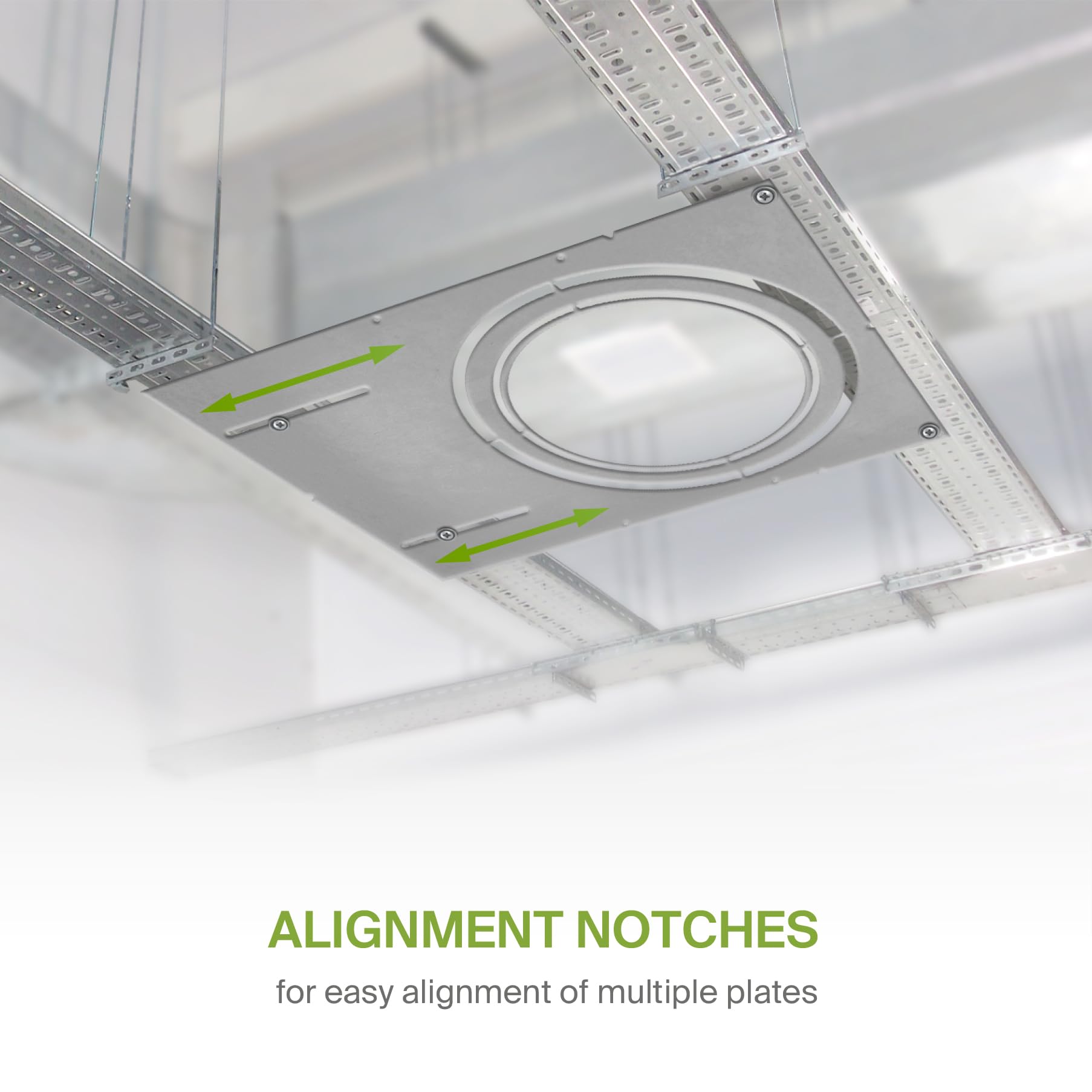 Snapklik.com : ASD 18 Inch New Construction Mounting Plate