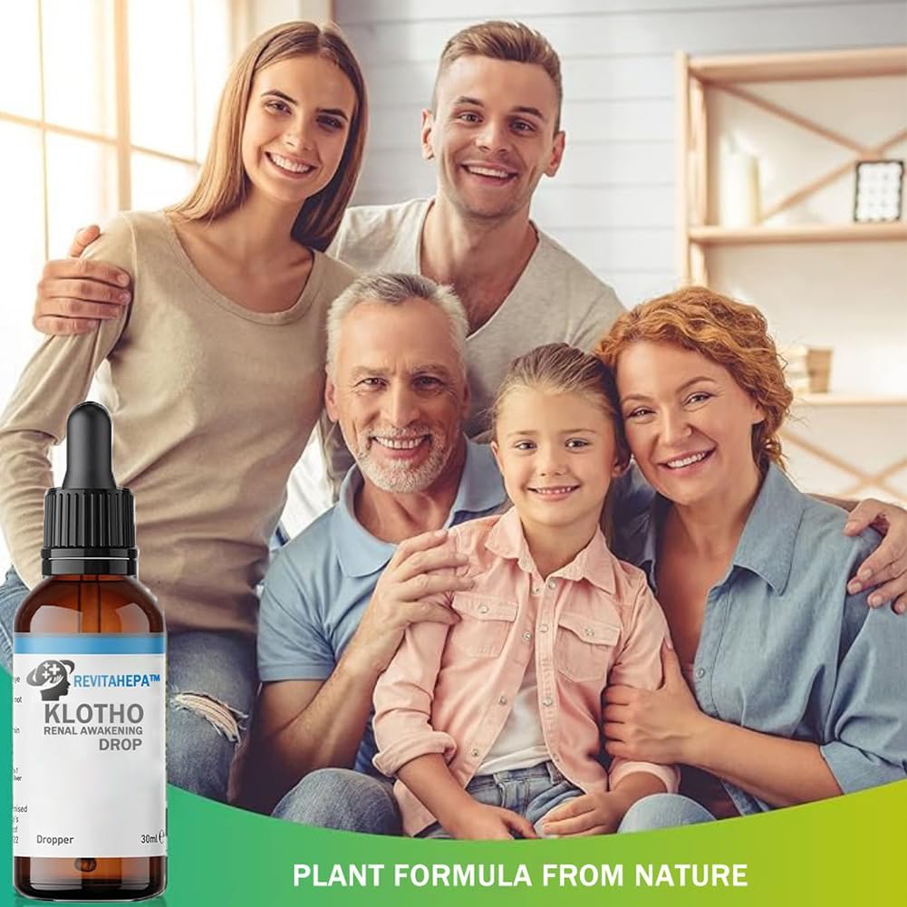 REVITAHEPA Renal Awakening Vitamin Drops - Natural Kidney Multivitamins ...