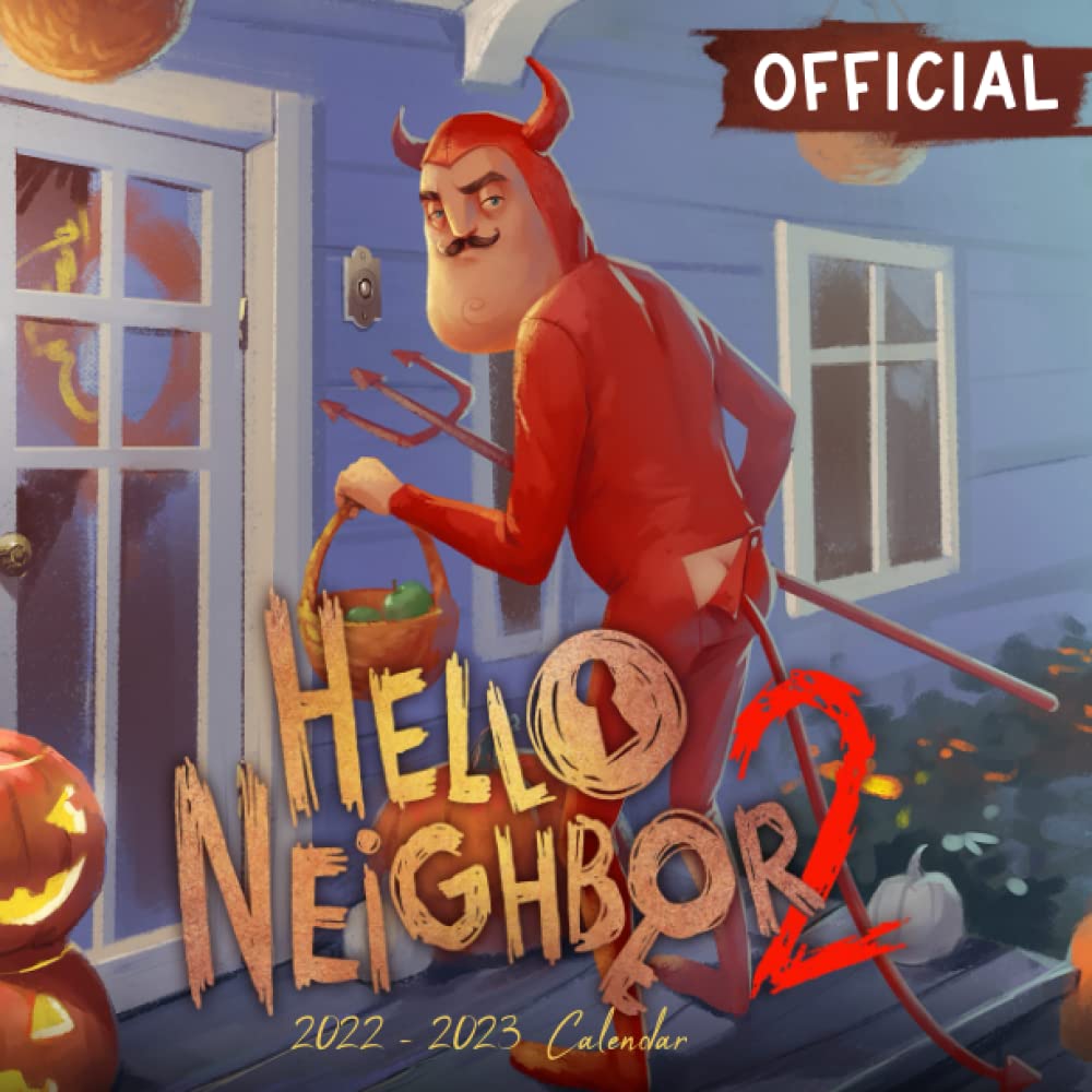 Hello Neighbor 2 Calendar 2022 Official 2022 Calendar Video Game ...