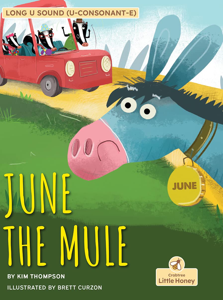 June the Mule (Monograph Series, Any, My Decodable Readers) : Thompson ...