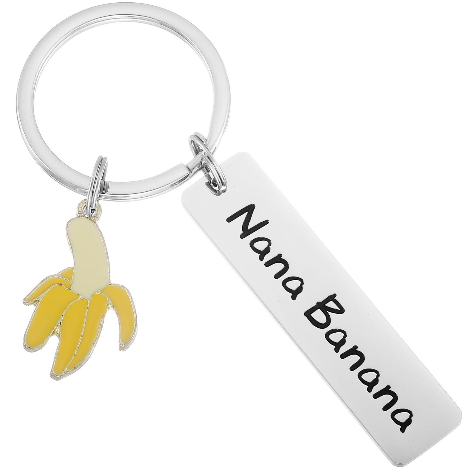 HUTIMY Nana Banana Gifts Keychains for Women Grandma Birthday Unique ...