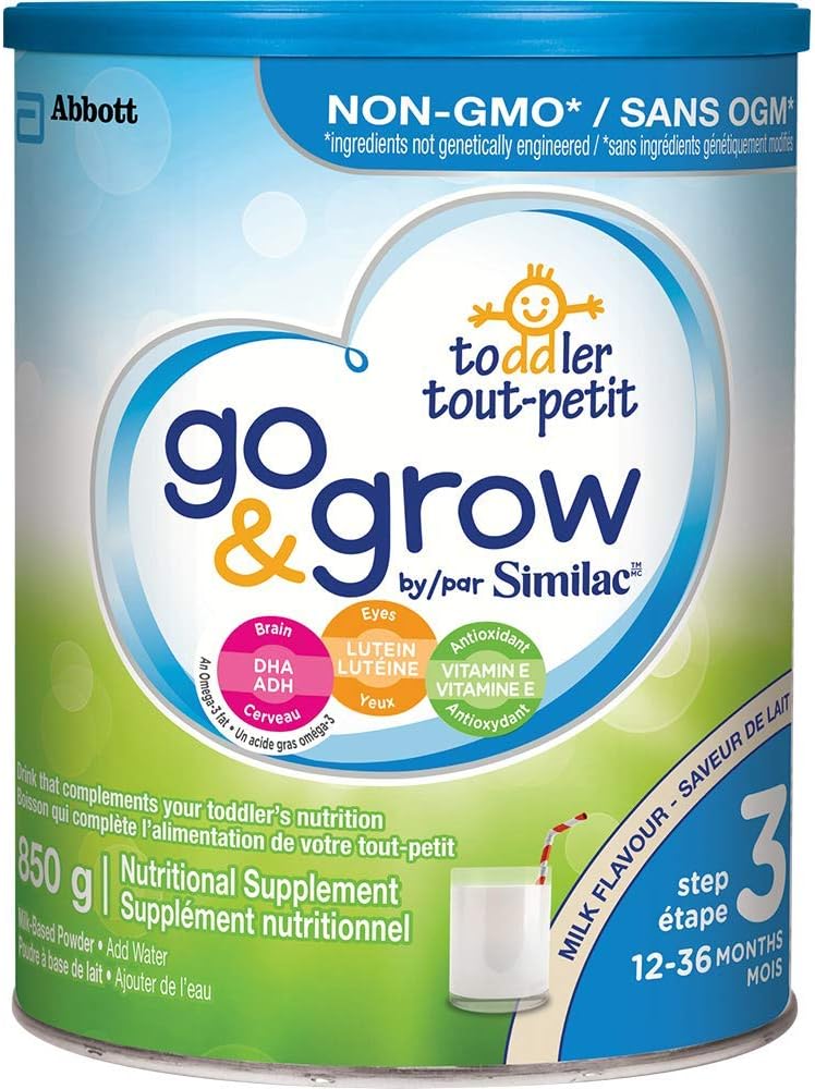 Go & Grow by Similac Step 3 Toddler Drink, Powder, 850g, 12-36 Months ...