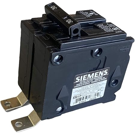 Siemens B230 Panelboard/Bolt-On Mount Type BL Low Tab Molded Case Circuit Breaker 2-Pole 30 Amp ...