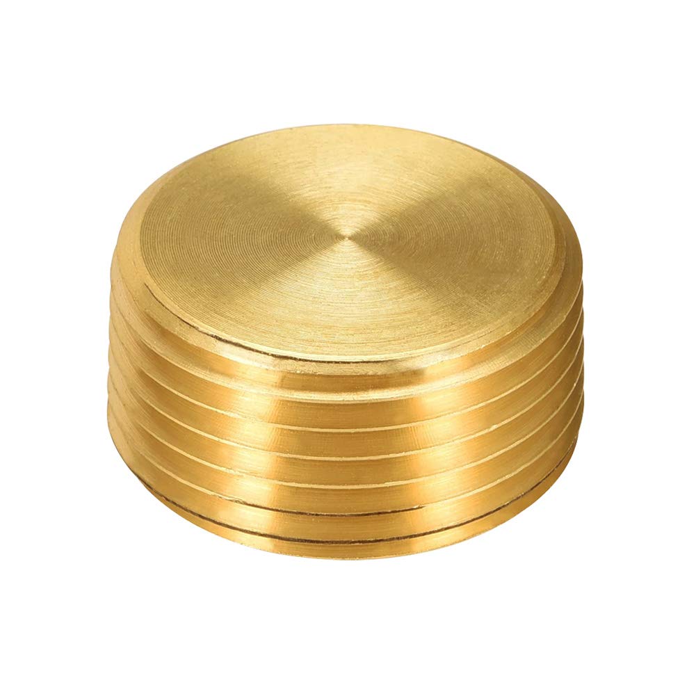 Snapklik.com : Joywayus Brass Hex Counter Sunk Plug 1/2" NPT Male Pipe ...