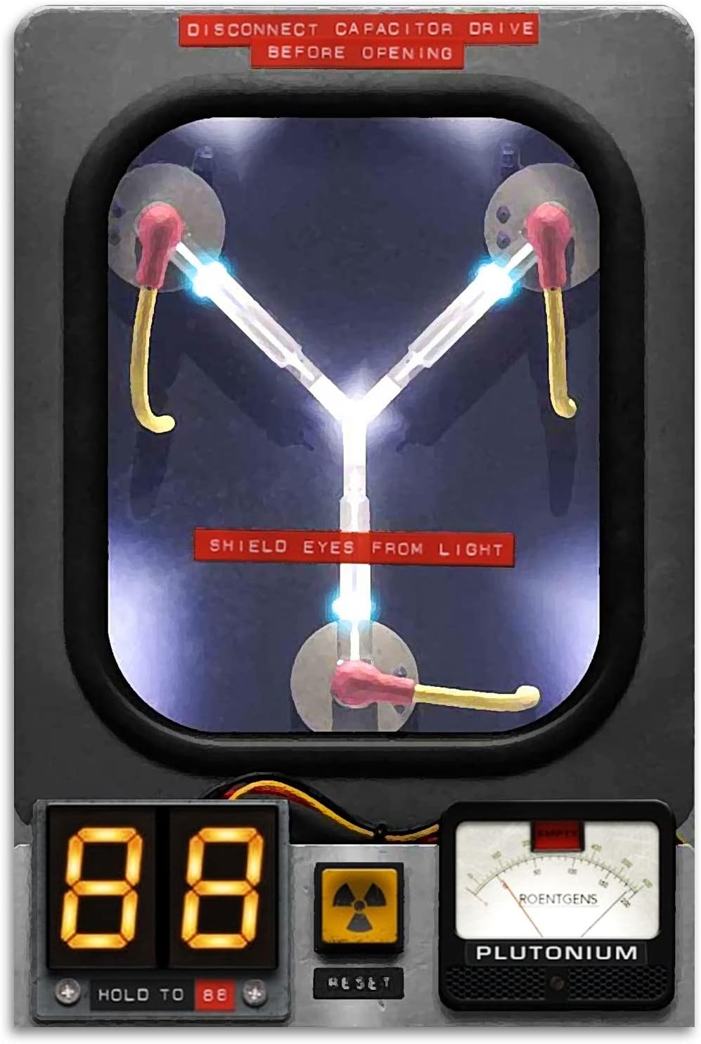 Amazon.com - 80s Movie Flux Capacitor Sticker Decal Notebook Car Laptop ...