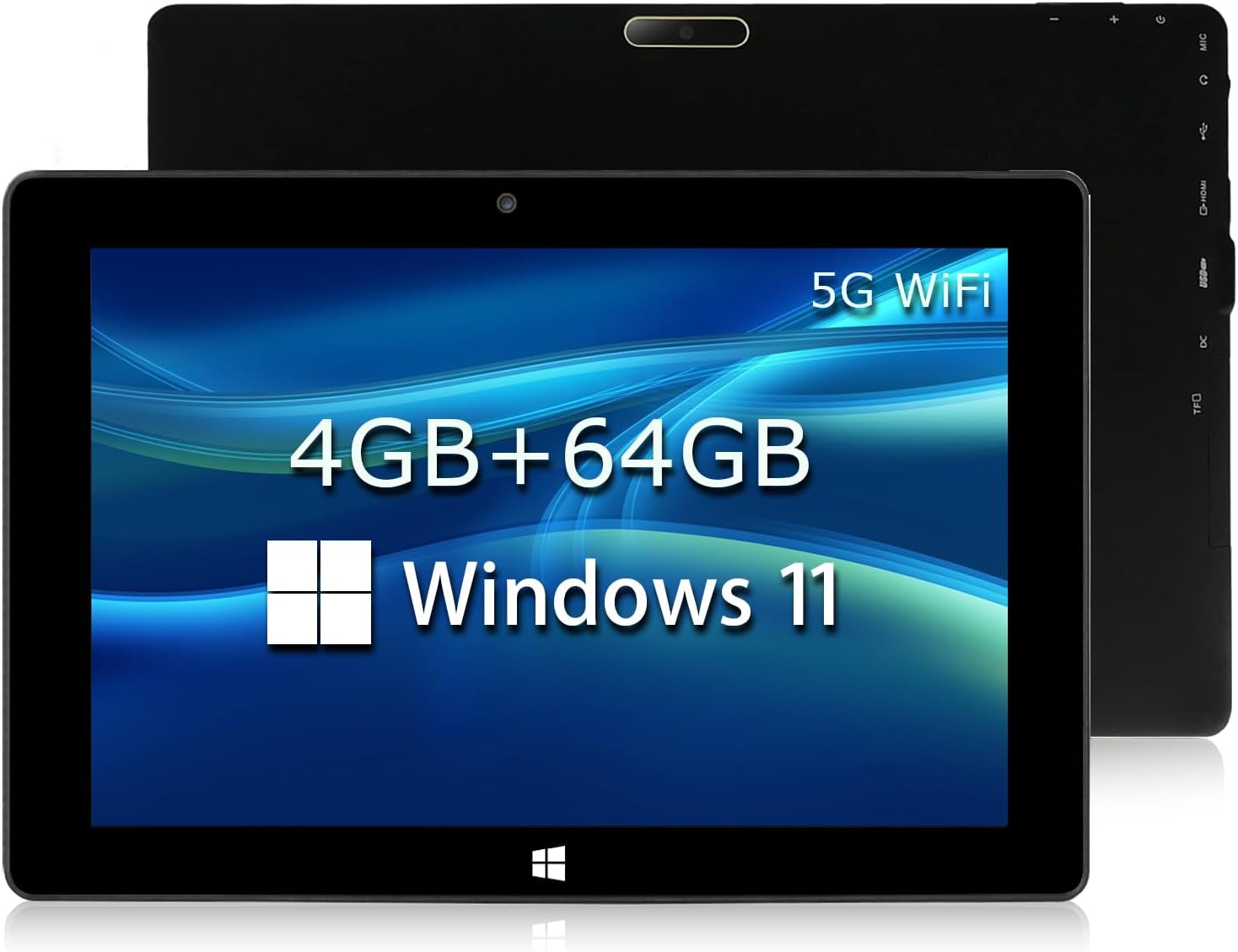 TPSPAD Tablet Touchscreen 10 Zoll 4 GB RAM 64 GB Rom, Windows 11, HD ...