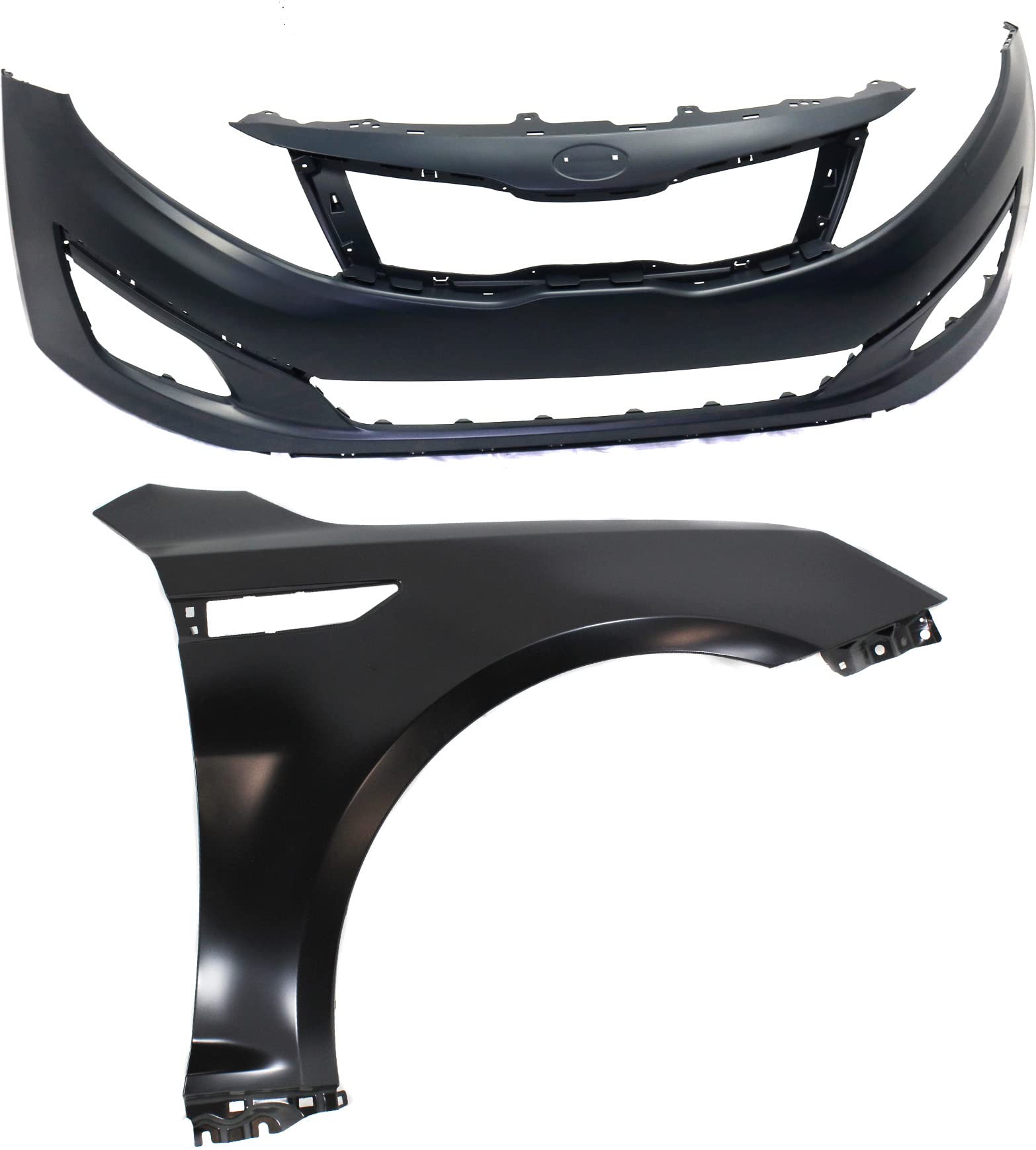 Amazon.com: Garage-Pro Front Bumper Cover Kit Compatible with 2014-2015 ...