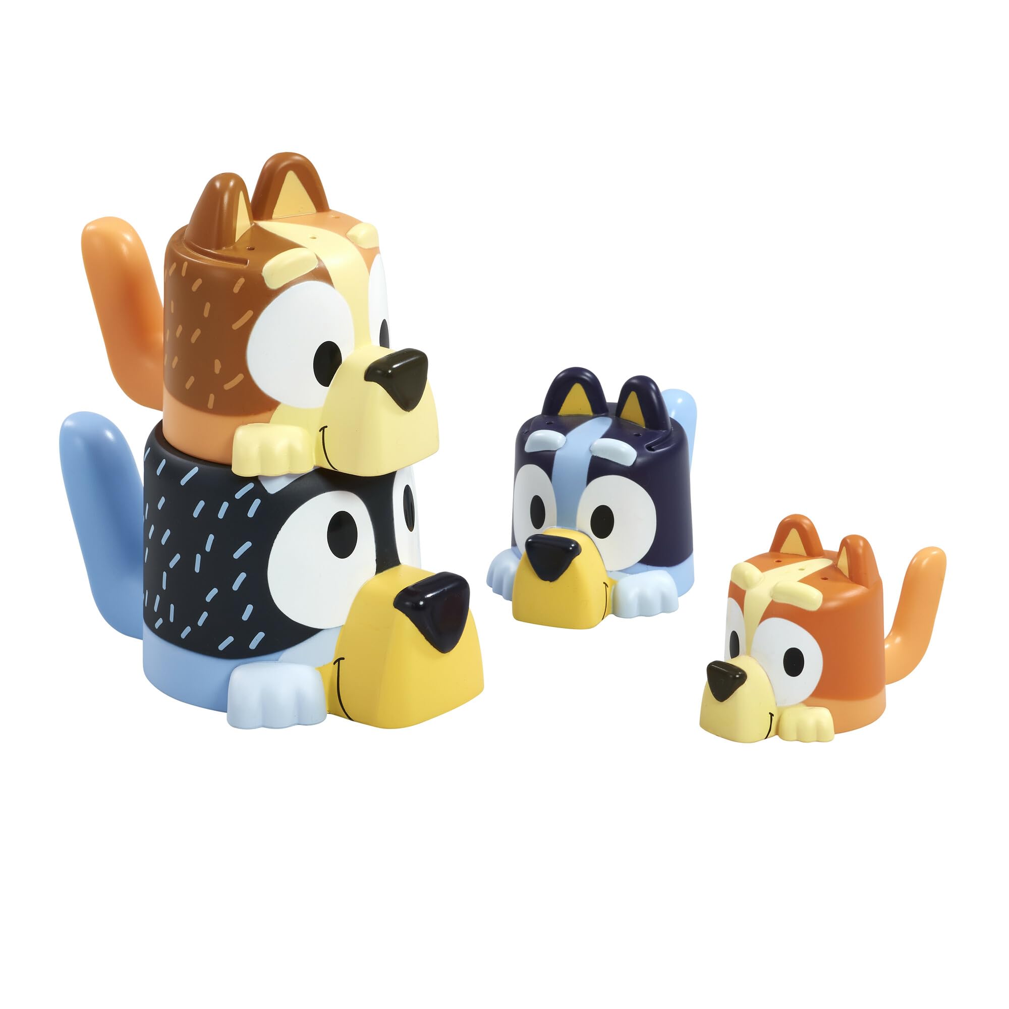 Snapklik.com : Toomies Bluey Bath Toys - Blueys Family Pourers - Water ...