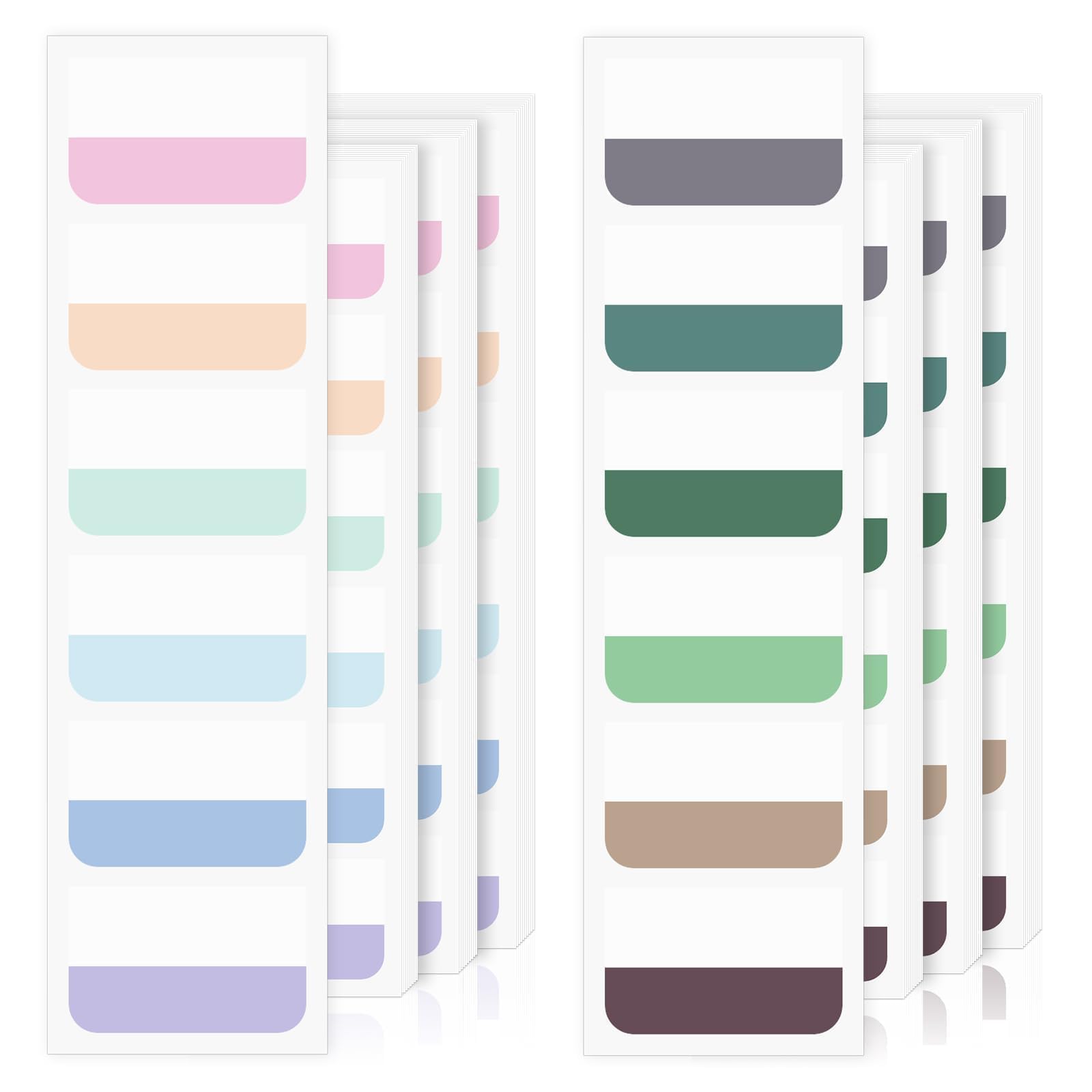 Amazon.com : 360Pcs Book Tabs for Annotating Books, Index Tab Page Tabs ...