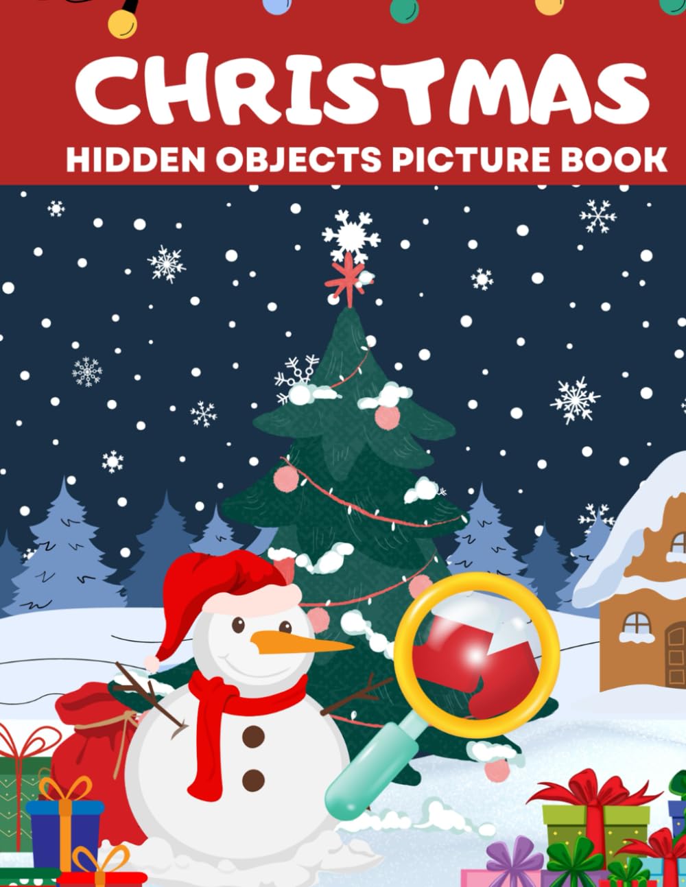 Amazon.com: Christmas Hidden Objects Picture Book: Challenge Activities ...