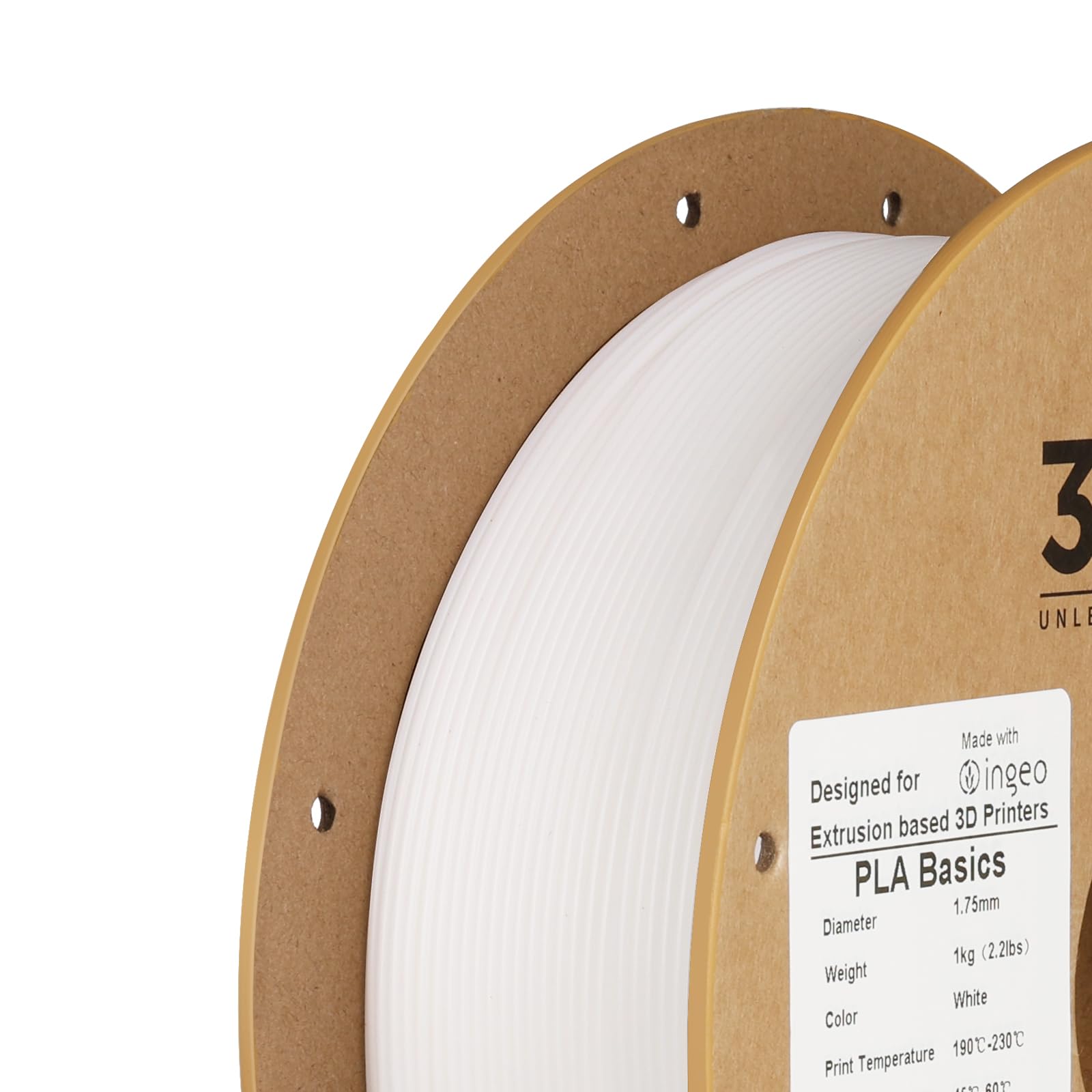 Snapklik.com : Inland PLA Filament 1.75mm, 1kg Spool Dimensional ...