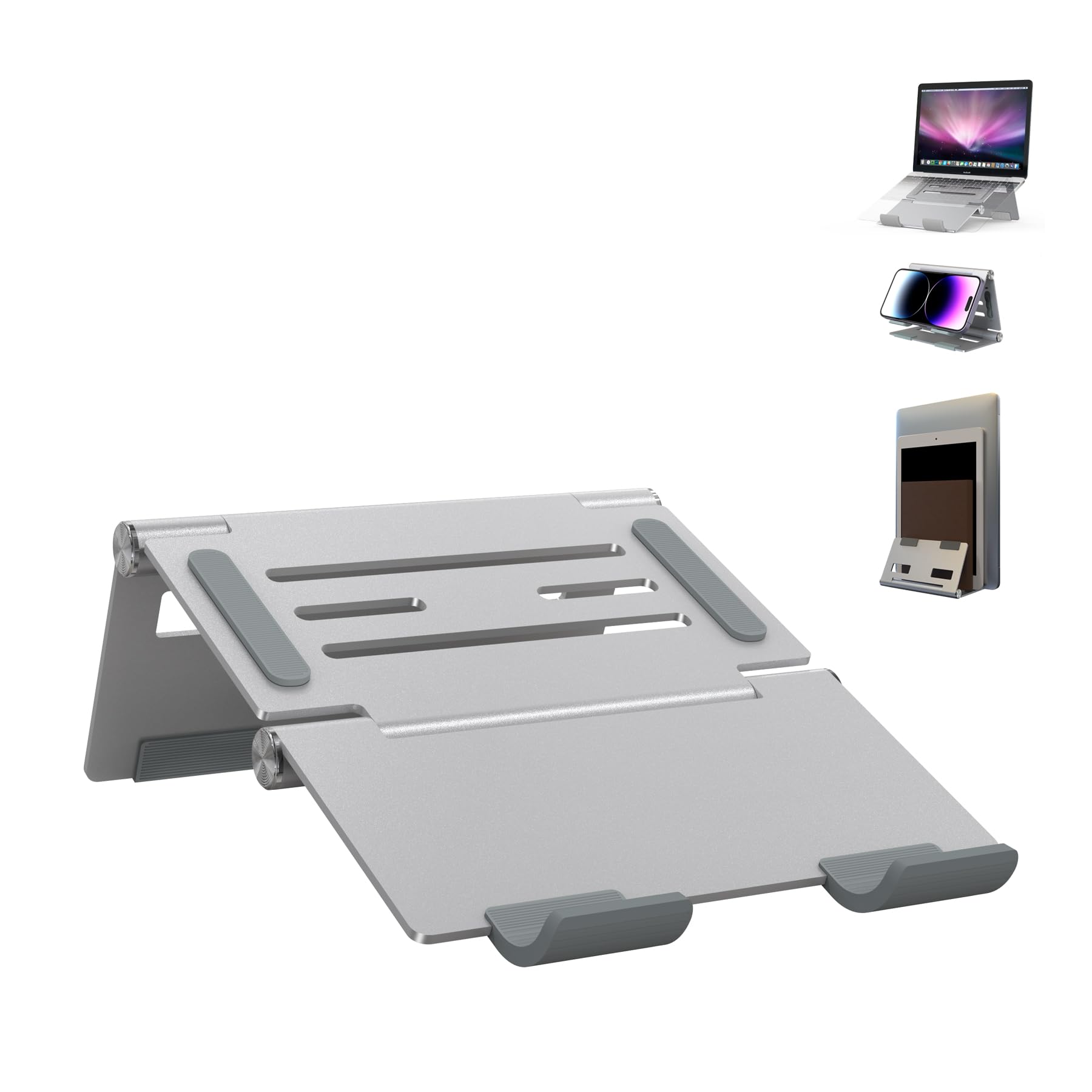 PHOCAR Multifunctional Laptop Stand for MacBook Air 13 and MacBook Pro ...