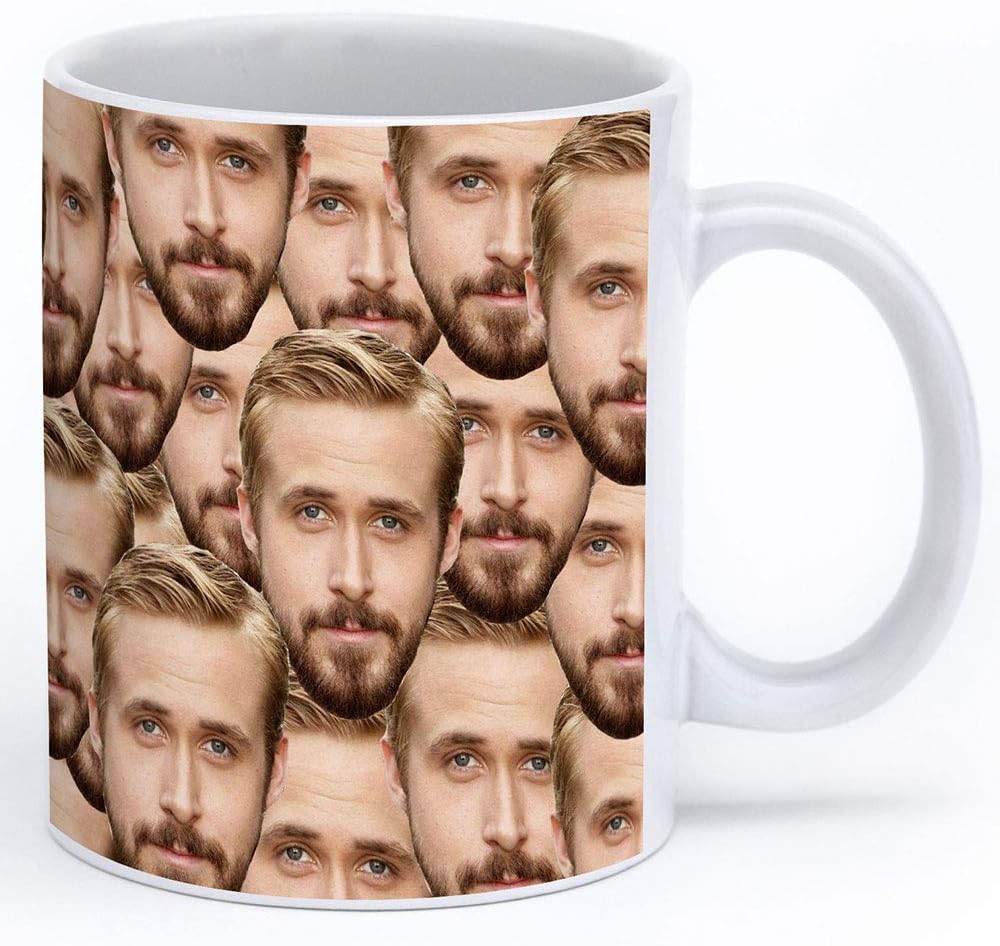 Ryan Gosling Mug 11oz White Ceramic Coffee Cup With Ryan Gosling ...