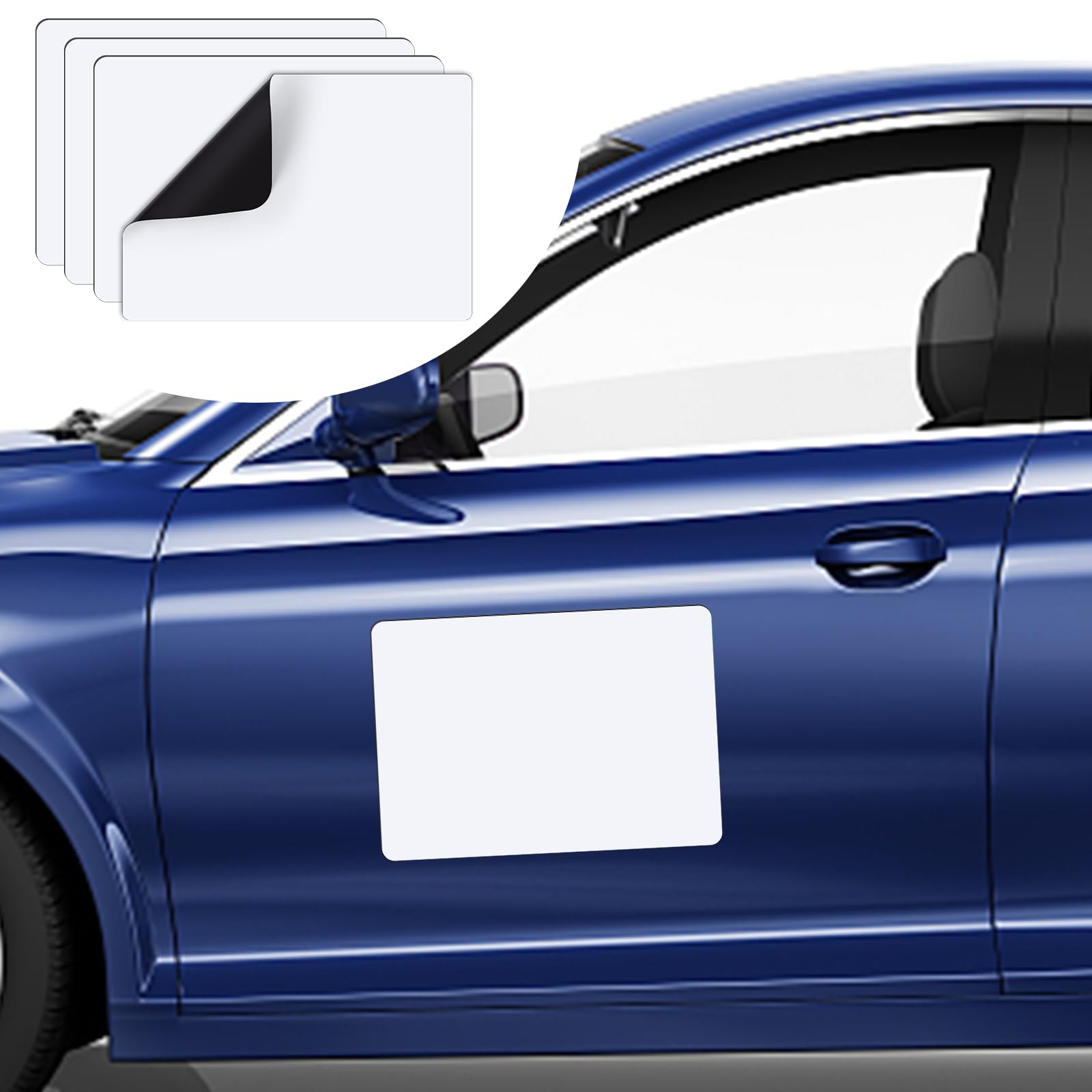 Amazon.com: DIYMAG 4Pcs Blank Car Magnets,17x12 Inch Car Door Magnets ...