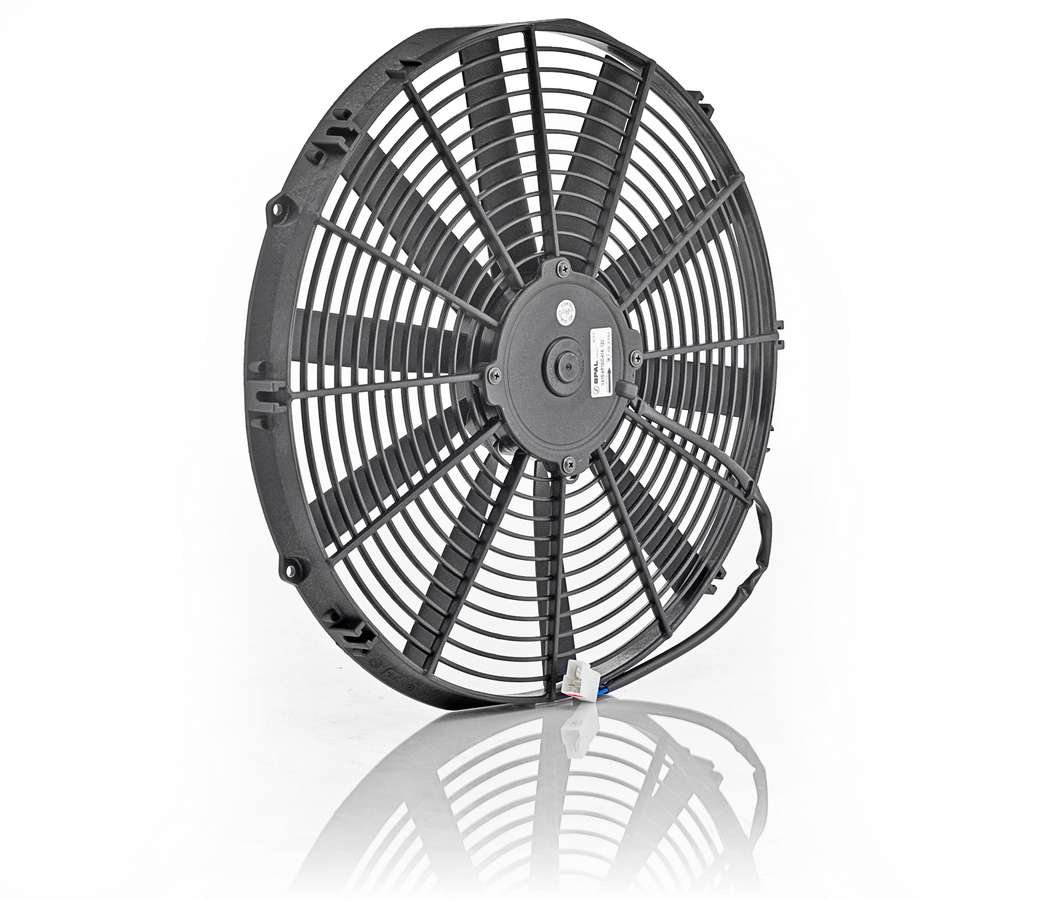 Amazon.com: Be Cool 75058 Euro-Black 16" Thin Line Electric Puller Fan ...