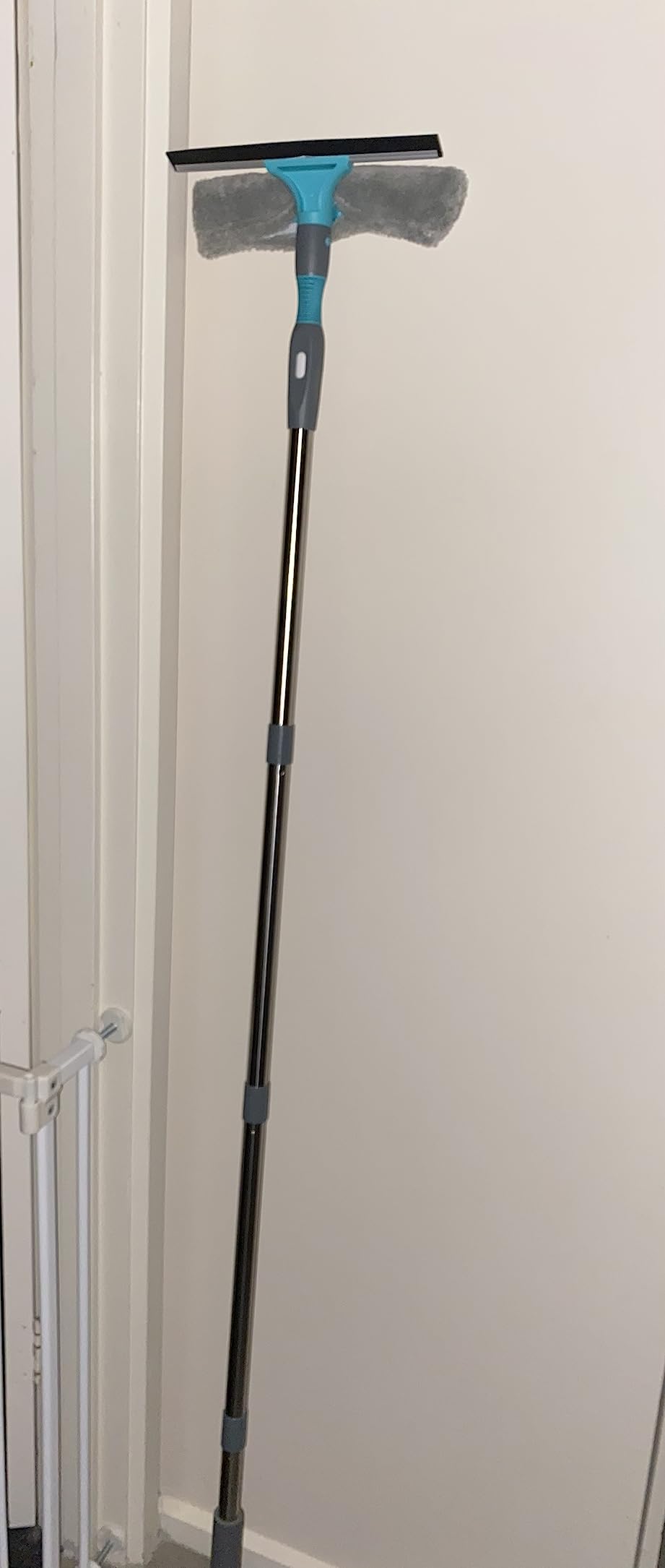 Professional Window Squeegee Cleaner, 2 in 1 Shower Squeegee with ...