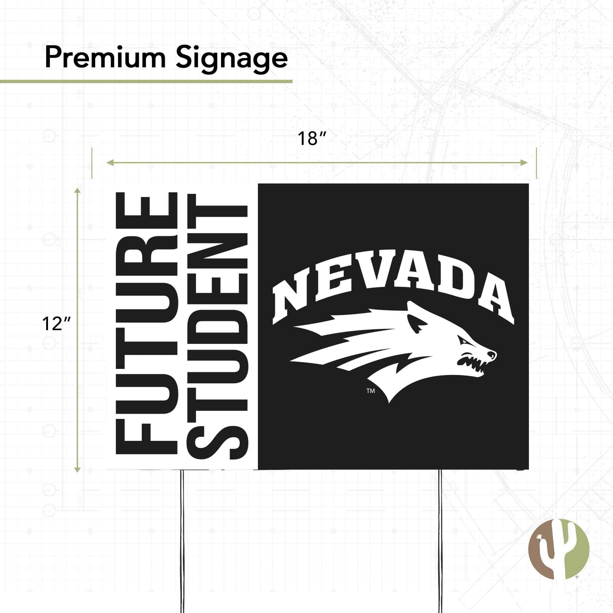 Northwestern Boat Desert Cactus University Of Nevada Reno Sticker Wolf ...