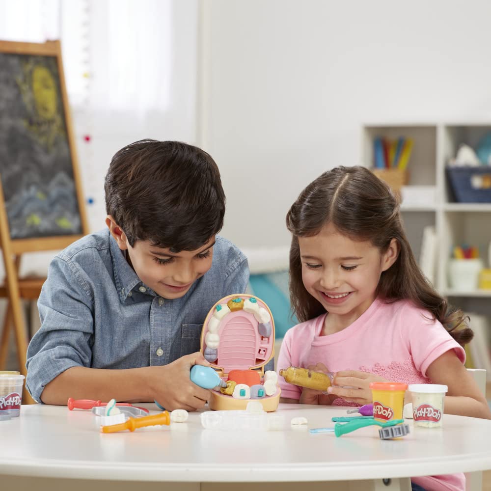 Play-Doh Drill 'n Fill Dentist Toy for Kids 3 Years and Up with Cavity ...