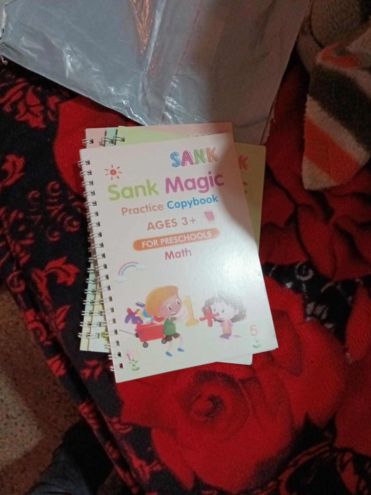 Eclet Magic Book for Kids, Sank Magic Practice Copybook, (4 Book+10 ...
