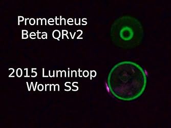 PROMETHEUS LIGHTS Beta QRv2 Classic, Mini EDC Keychain Flashlight with ...