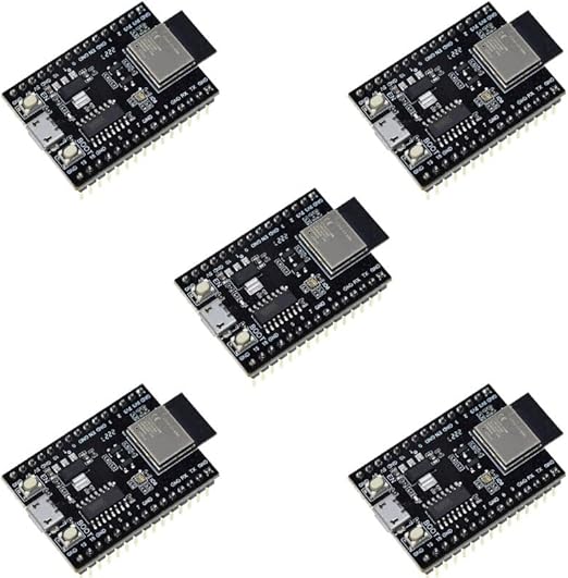 5pcs ESP32 ESP32-C3 ESP-WROOM-32 15 GPIO Micro USB Dual Cores ...