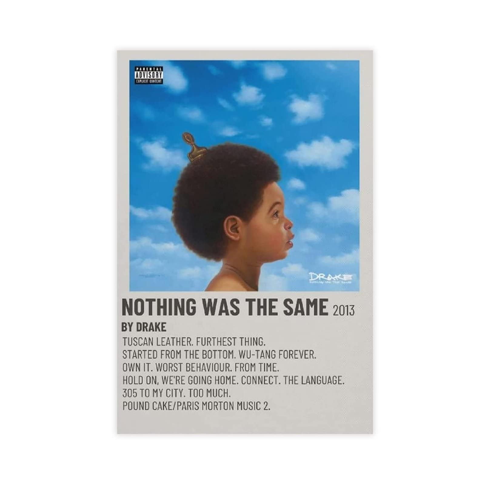 Nothing Was The Same Cover Art Without Drake