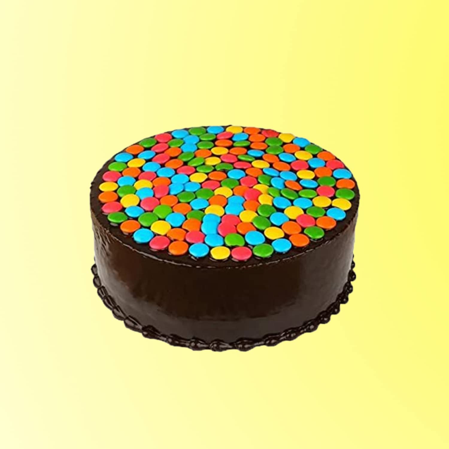 Gems Chocolate Cake