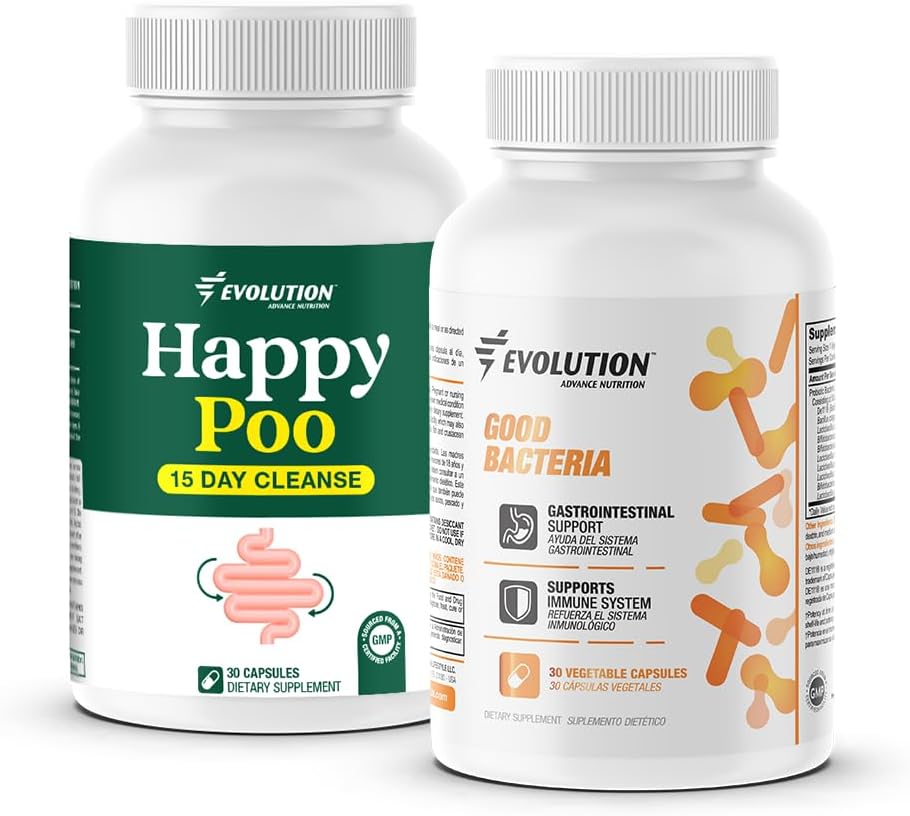 Amazon.com: Evolution Advance Nutrition Pro Daily Probiotic + Happy ...