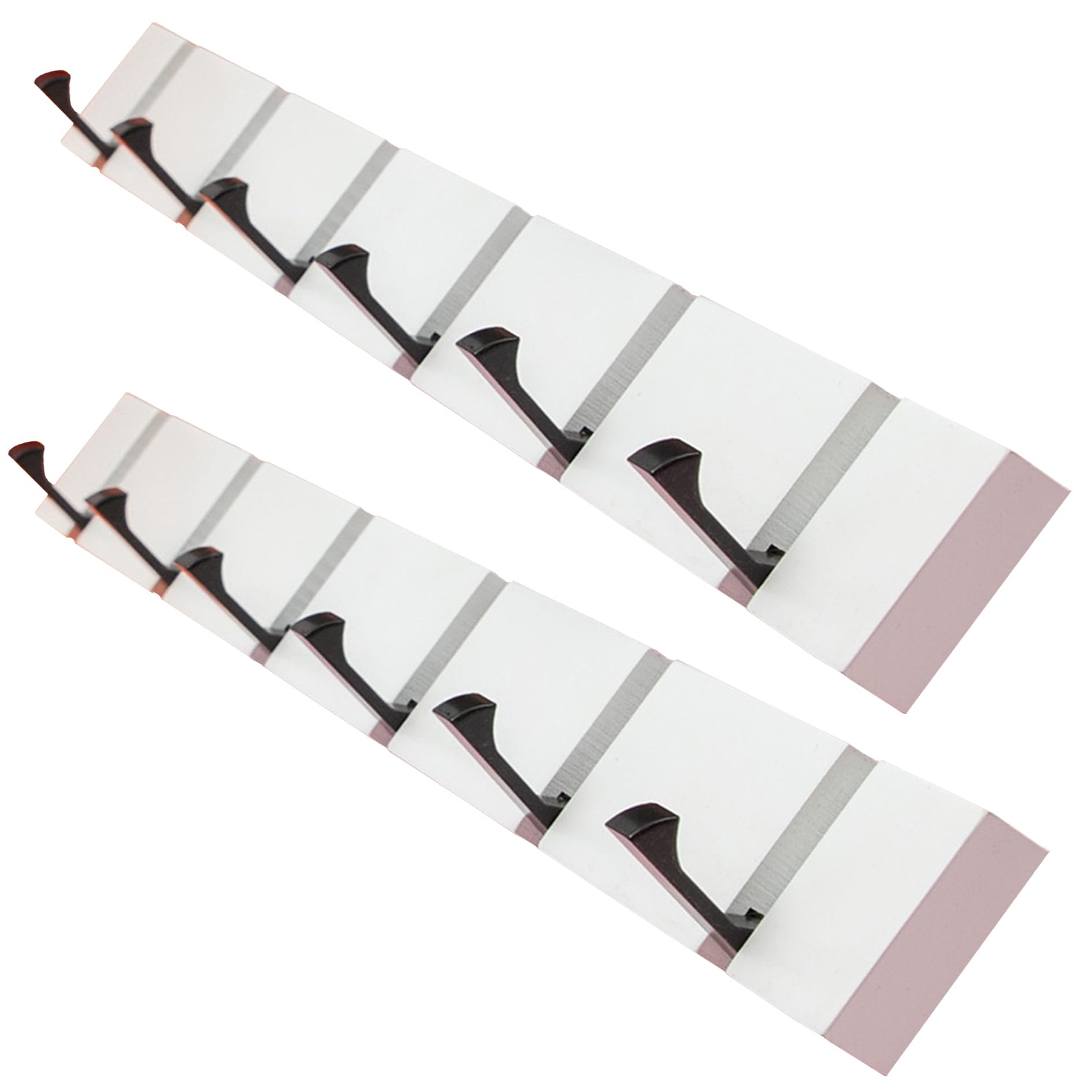 Snapklik.com : KYSMOTIC 2 Pack Wooden Wall Mounted Folding Rack