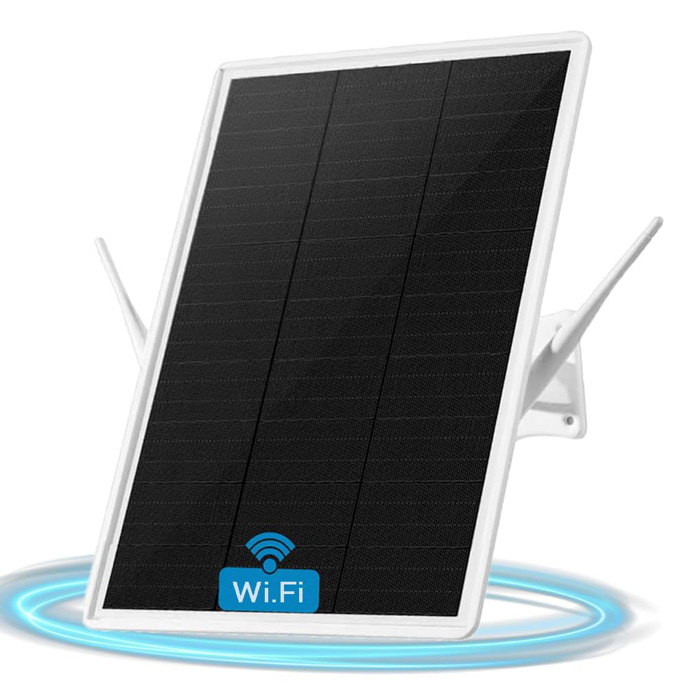 Amazon.com: WiFi Extender Signal Booster Solar Battery Outdoor, Long ...